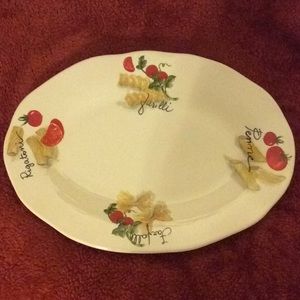 Effetti Home | Dining | Effetti Home Pasta Serving Plate Nwot | Poshmark